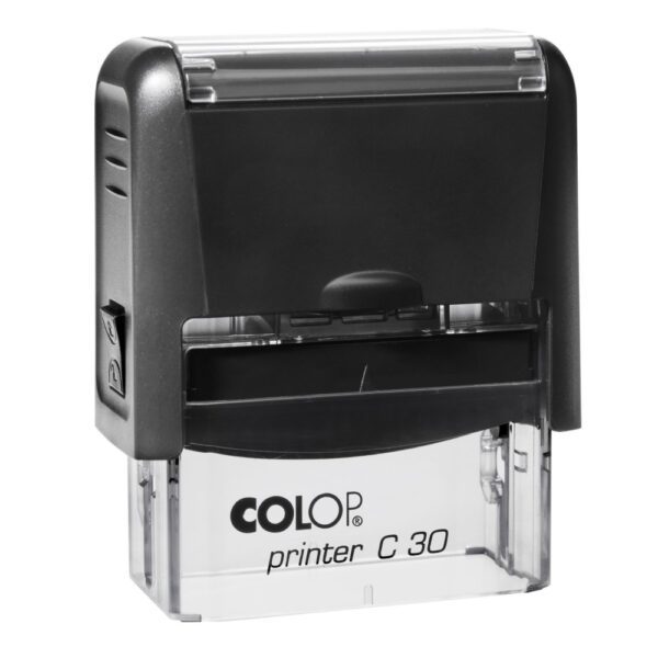 Αυτόματη Σφραγίδα COLOP C30 Μαύρη 18X47mm (μέχρι 5 σειρές)