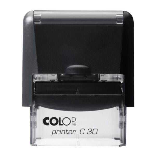 Αυτόματη Σφραγίδα COLOP C30 Μαύρη 18X47mm (μέχρι 5 σειρές)